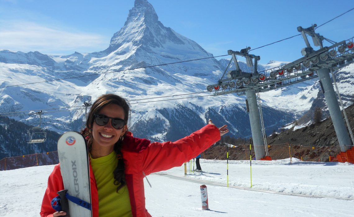 Esqui e Snowboard para iniciantes em Zermatt: Wolli Park - O mundo é ...