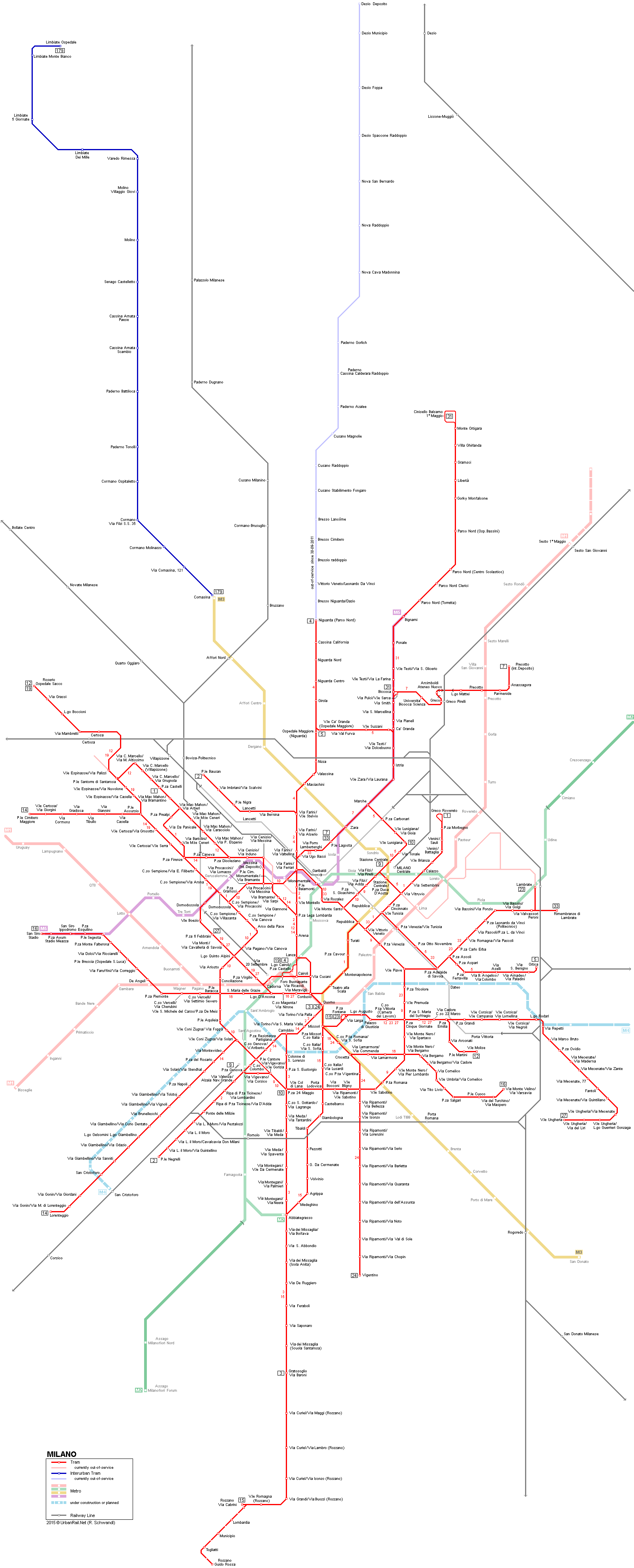 Como se locomover em Milão – Guia para usar o Metrô, Bonde, ônibus e ...